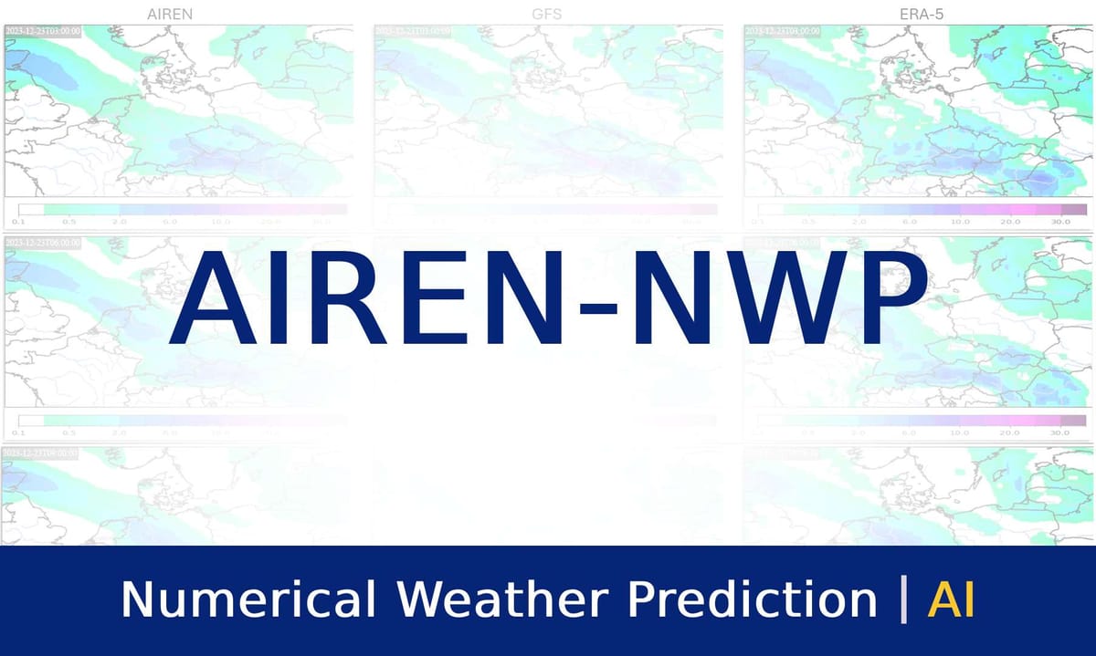 AIREN-NWP Revolutionizes Short-Term Weather Forecasting